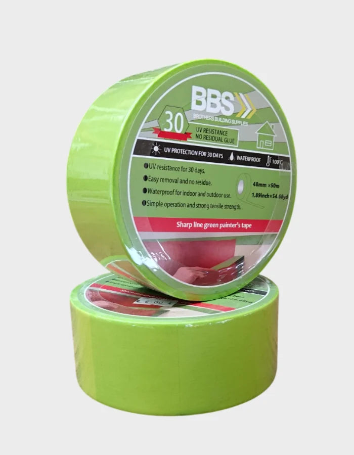BBS UV Resistant masking tape 48mmx50M rolls – The Waterproof Supplier